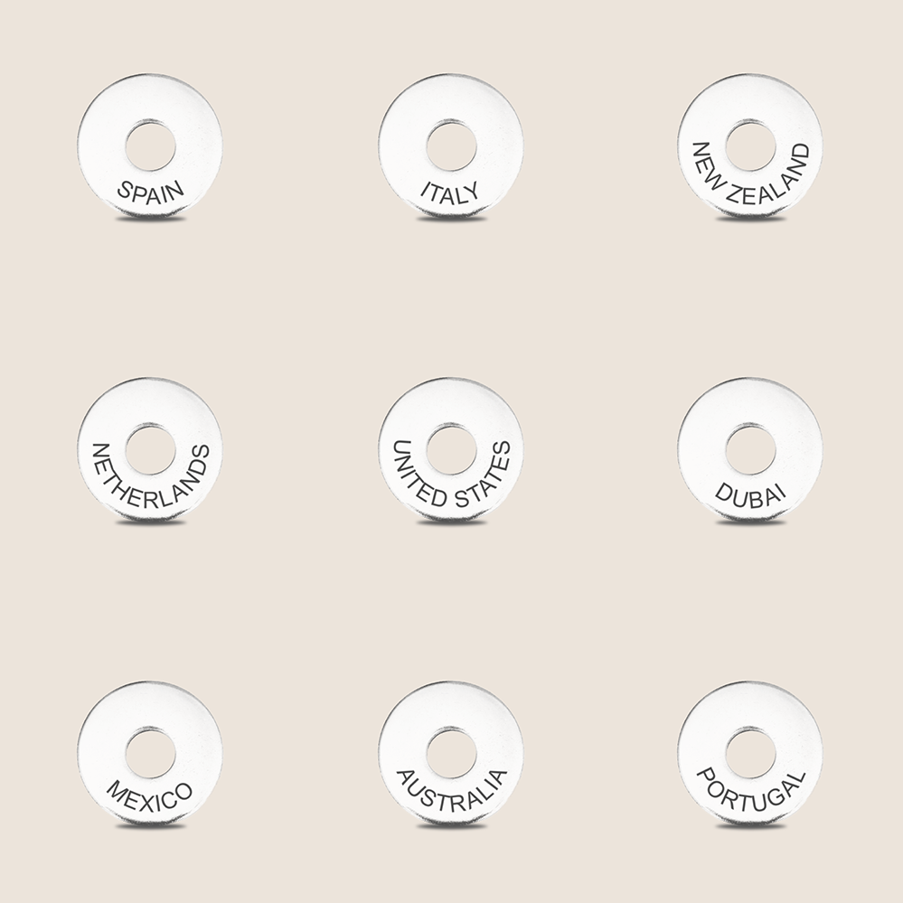 Tan Travel Keyring Gift Set – Journeys Made